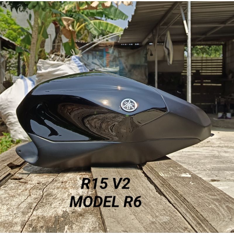 Jual Cover Tangki R15 v2 model R6 - R6 old lama | Shopee Indonesia