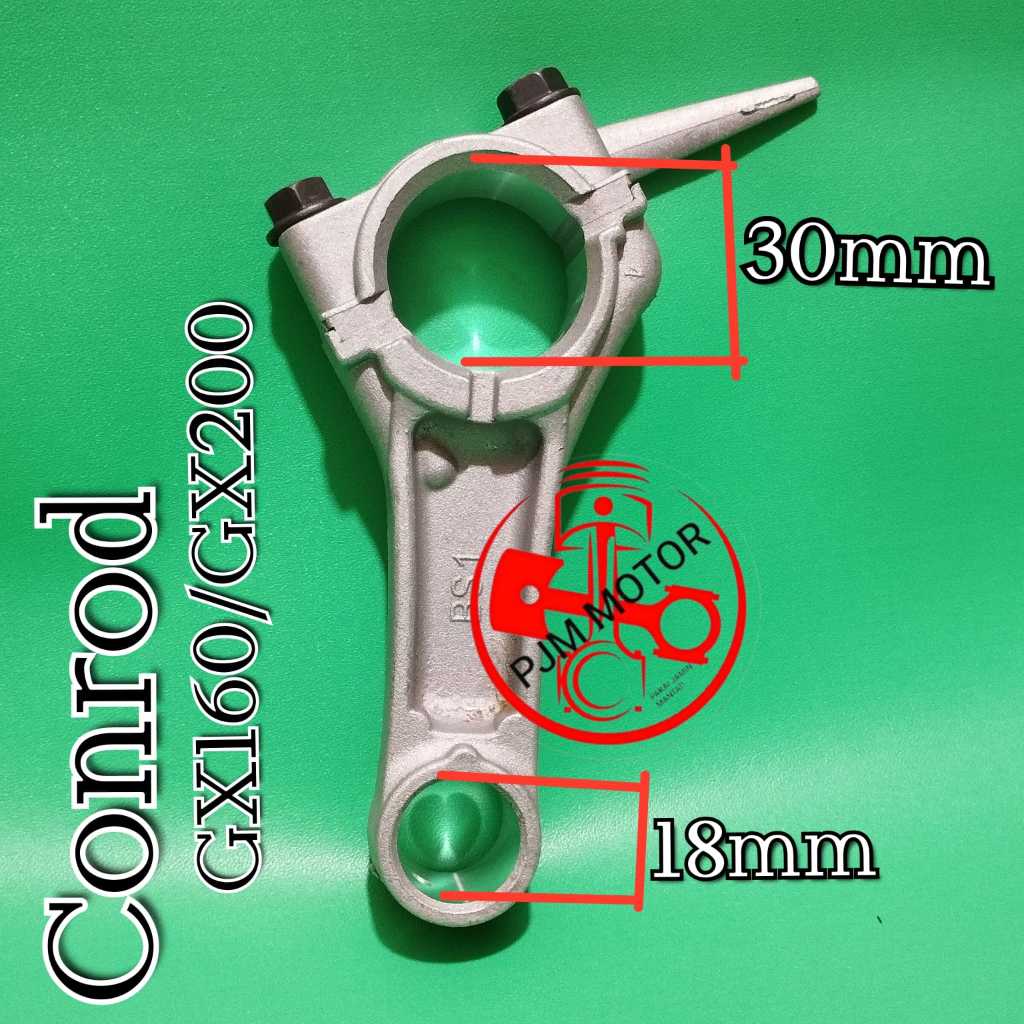 Jual Conecting Rod Stang Seher Conrod Sokar Mesin honda Gx160 gx200 genset 3 kw 4 kw 3000 4000 ...