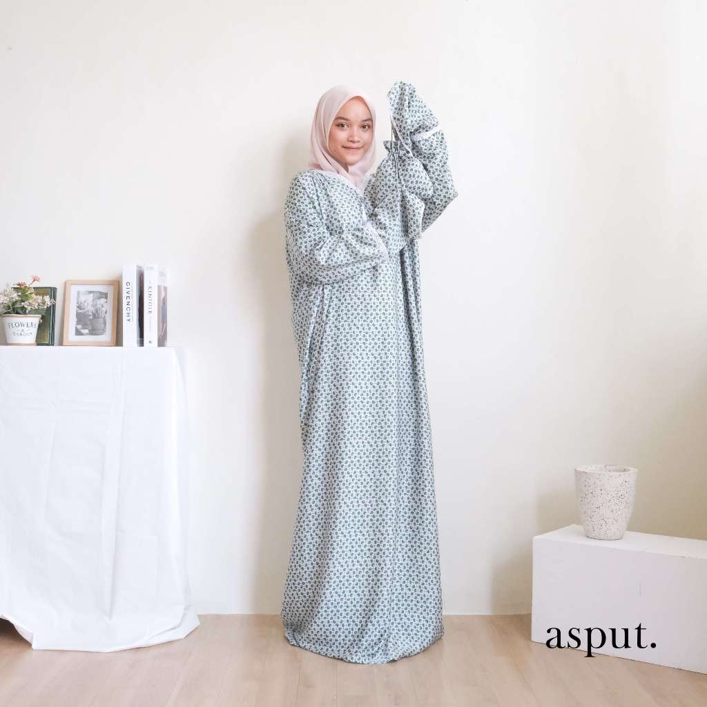 Jual ASPUT - Hilya Mukena Abaya Motif | Shopee Indonesia