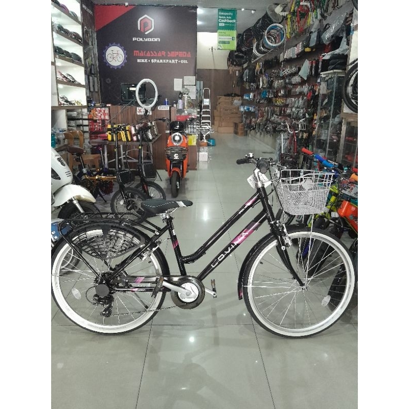 Jual SEPEDA CITY BIKE POLYGON LOVINA 26 INCI ALLOY 7 SPEED VBRAKE ...