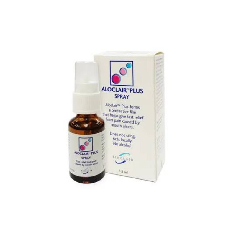 Jual Aloclair Plus Spray 15 ml/ Membantu mengatasi ulkus aftosa ...