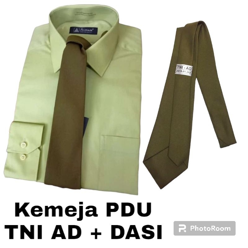 Jual kemeja PDU TNI AD dasi PDU TNI AD, kemeja daleman PDU TNI AD MERK ...
