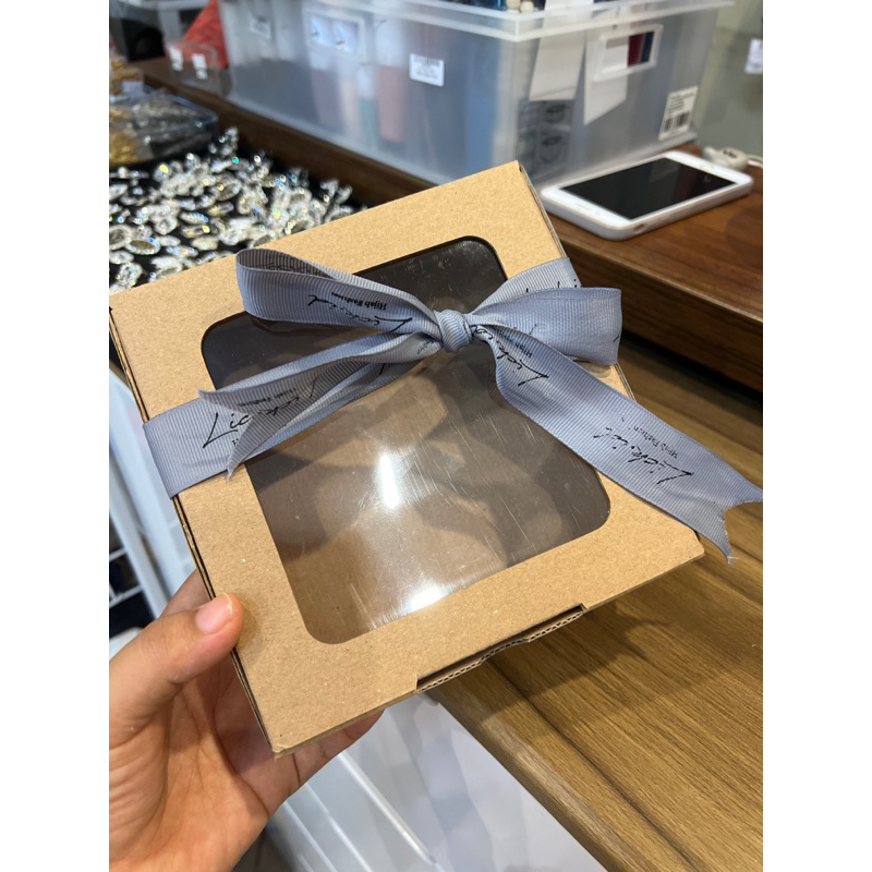 Jual Box Gift Kado 15x15x5 Mika (tambah buble wrap untuk pengiriman ...