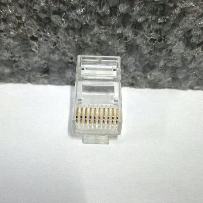 Jual Konektor Rj45 10 Pin / Connector RJ45 10 Pin | Shopee Indonesia