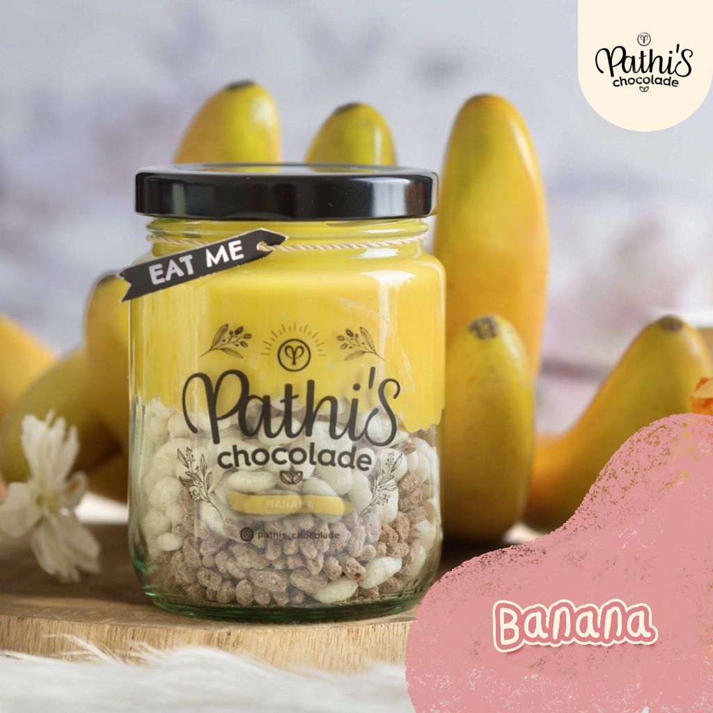 Jual BANANA - PATHI'S CHOCOLADE CHOCOLATE IN JAR CEMILAN COKLAT DALAM ...