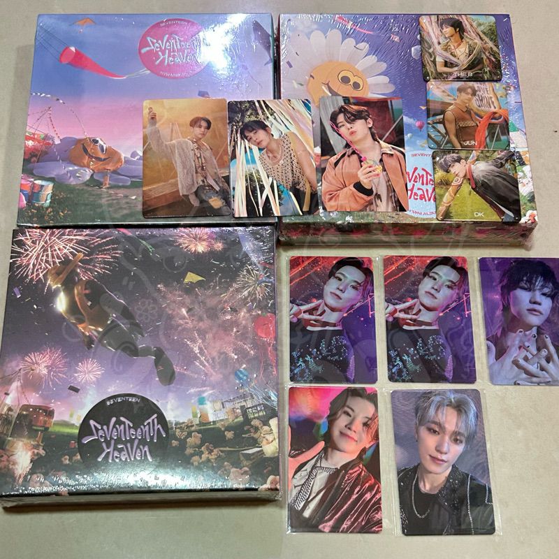 Jual SEVENTEEN 11TH MINI ALBUM HEAVEN + POB WEVERSE | Shopee Indonesia