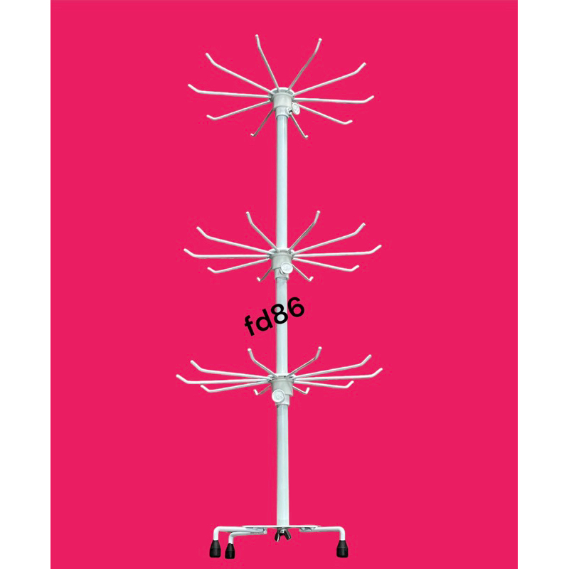 Jual Rak Display Putar Matahari 3 susun Gantungan Perhiasan Aksesoris ...