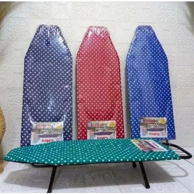 Jual MEJA SETRIKA LIPAT KAKI PENDEK alat setrika lipat rak setrika ...