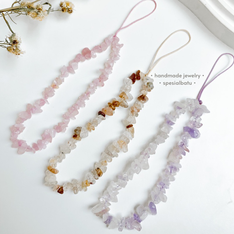 Jual Gantungan Hp Phone Strap Aesthetic Tali Lucu Beads Kpop Case Korea ...