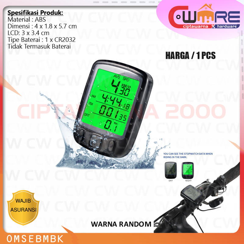 Jual Speedometer Sepeda LCD Display Bicycle Sunding SD-563A - BDB ...