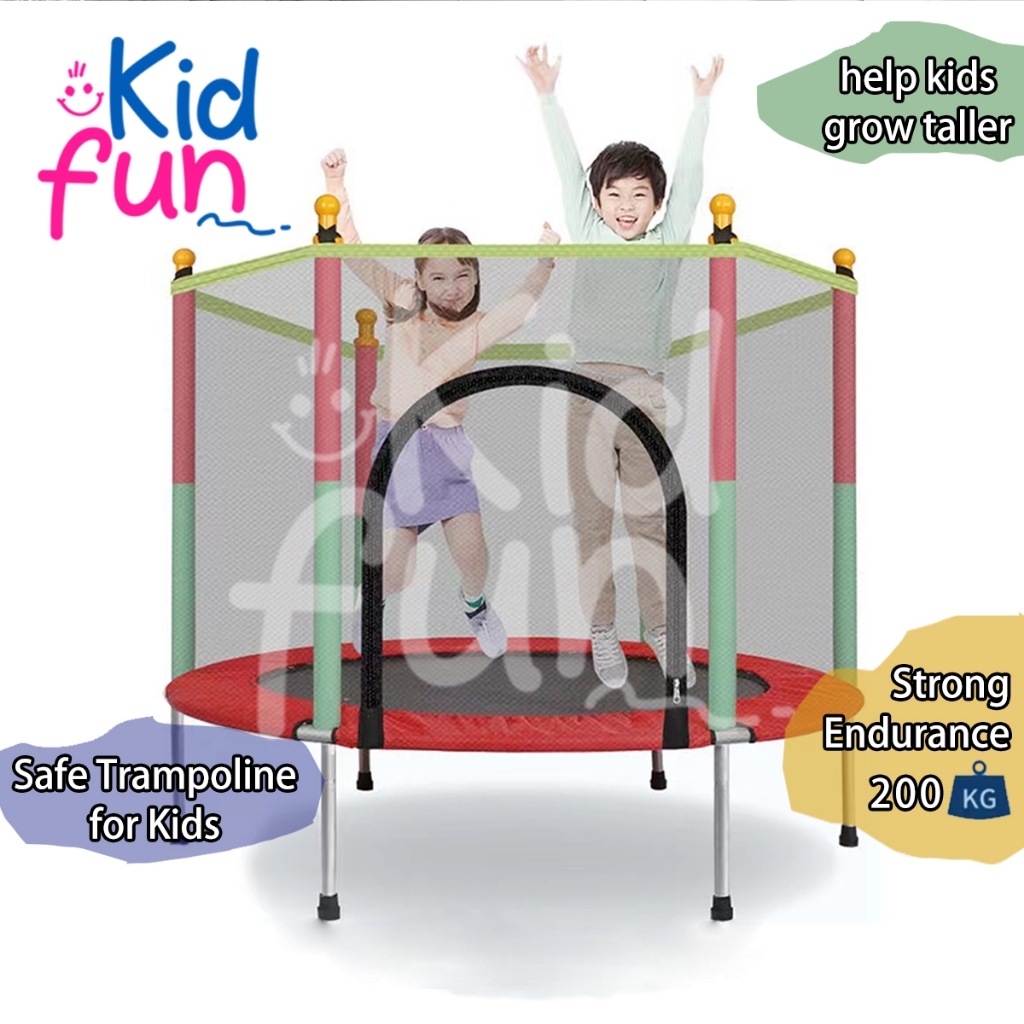 Jual KidFun - Trampolin Mainan Anak Viral Diameter 140cm Rekomendasi Anak Olahraga Lompat Kado ...