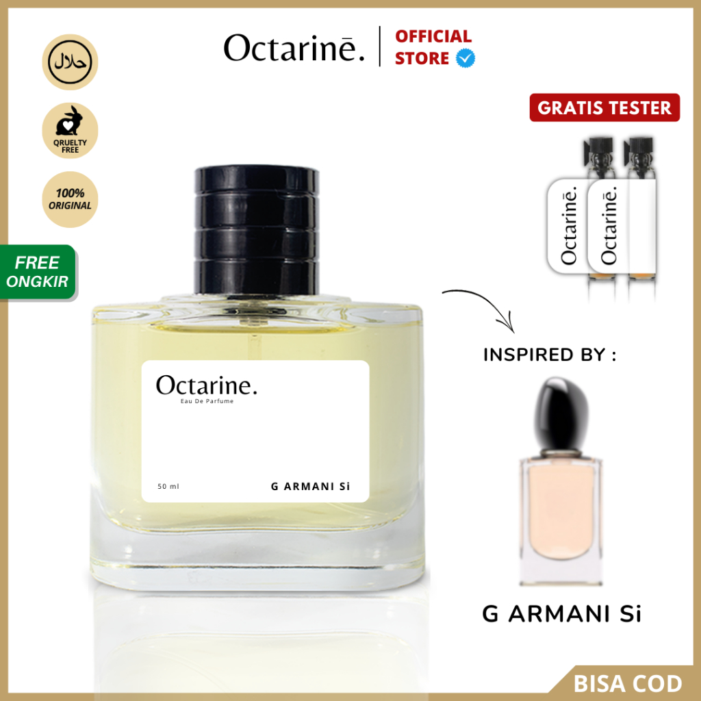 Jual Octarine - Parfum Wanita Tahan Lama Aroma Sweet Floral Elegant Inspired By G. Armani Si ...