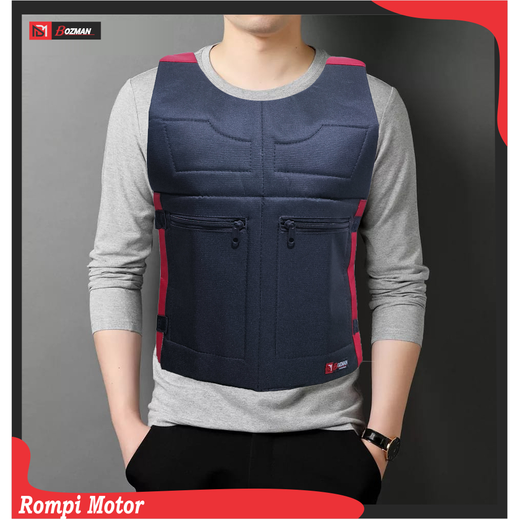 Jual Rompi motor keren pelindung dada anti angin cocok untuk Bikers ...