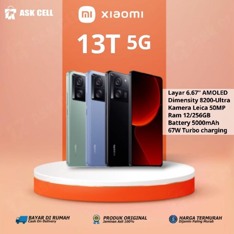 Jual Xiaomi Redmi 13T 12/256GB Garansi Resmi | Shopee Indonesia