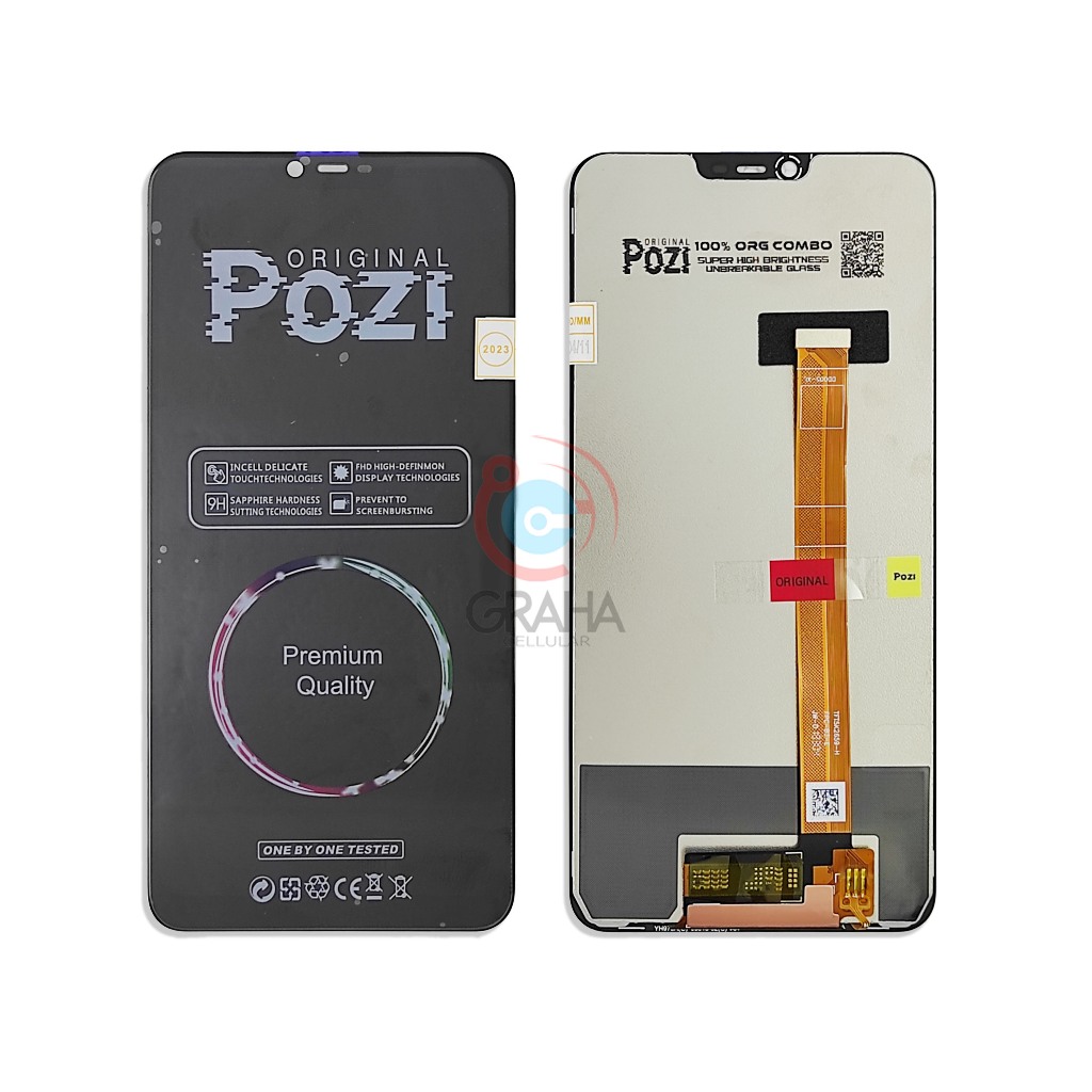 Jual LCD OPPO A3S / A5 / REAL 2 ORI POZI FULLSET TOUCHSCREEN | Shopee Indonesia