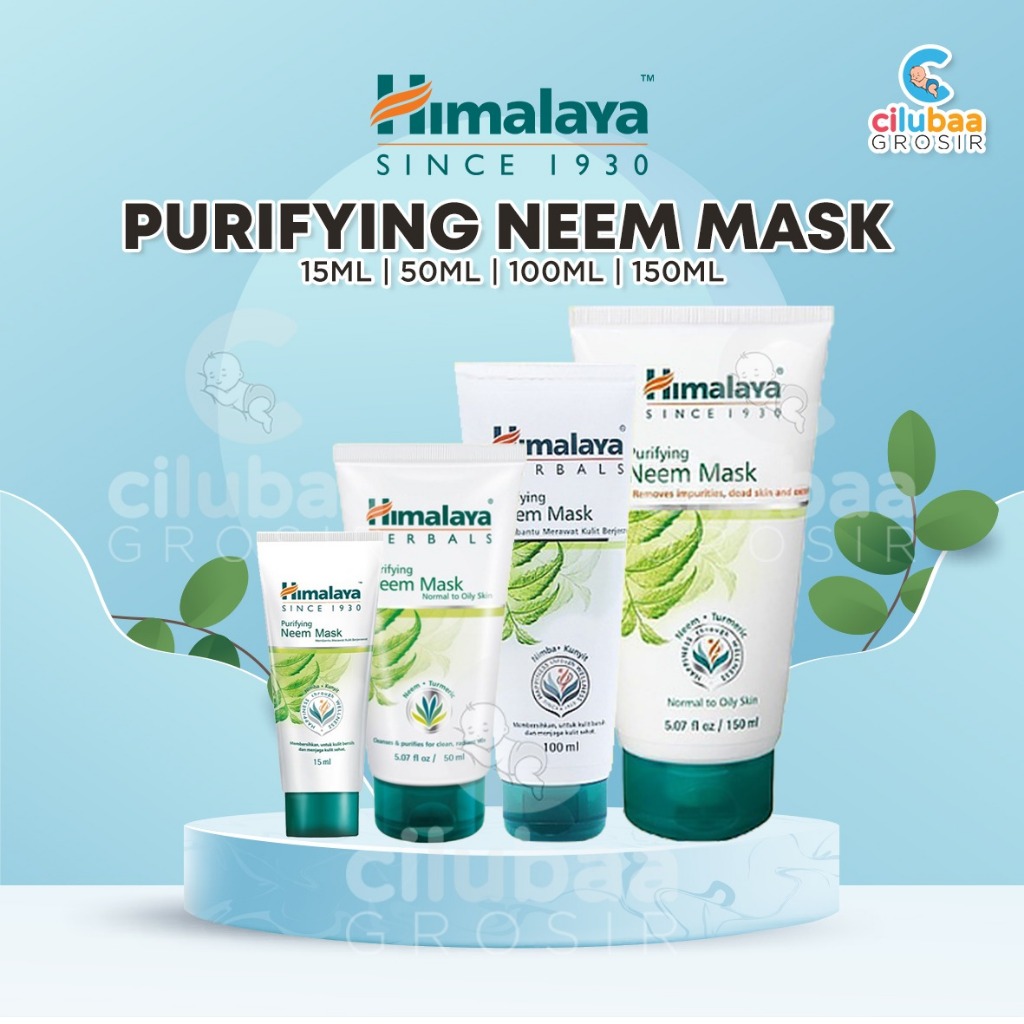 Jual Himalaya Purifying Neem Mask | Masker Wajah | 15mL | 50mL | 100mL ...