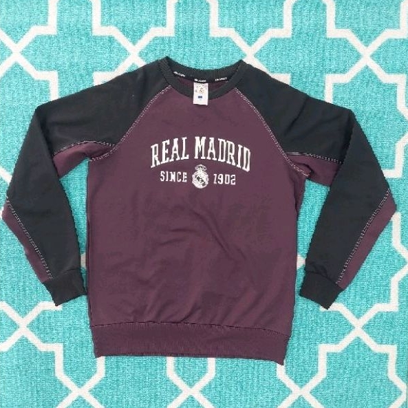 Jual Crewneck Sweater Real Madrid Official Product | Shopee Indonesia