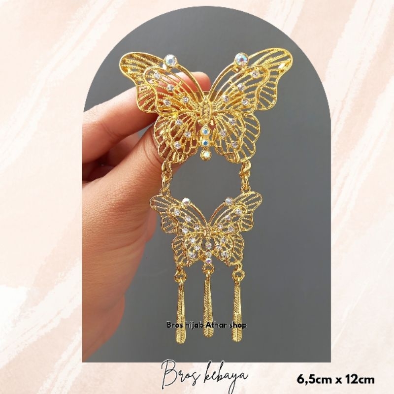 Jual Bros Kebaya Gold Emas Perak Kutubaru 3 Susun Bross Kutu Baru ...