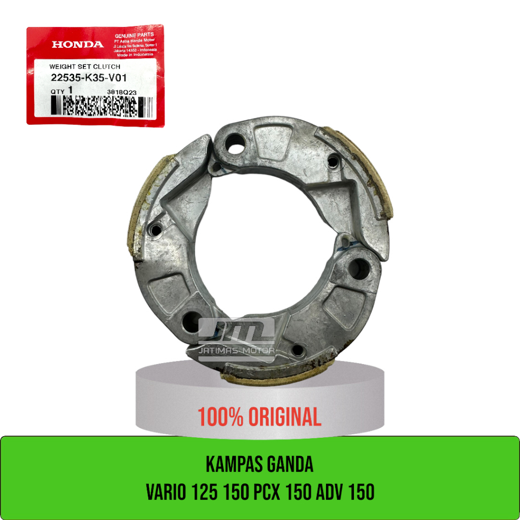 Jual Kampas ganda vario 125 150 pcx 150 adv 150 22535-K35-V01 | Shopee ...