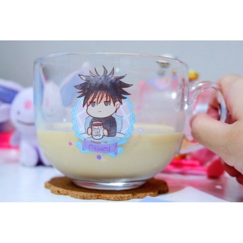 Jual Jujutsu Kaisen Gojo Satoru Megumi Fushiguro Cereal Mug/Gelas Lucu ...