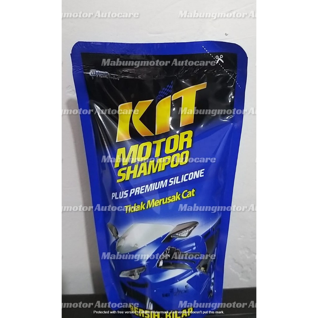 Jual KIT Motor Shampoo Pouch Motor Wash Shampoo 200 mL | Shopee Indonesia