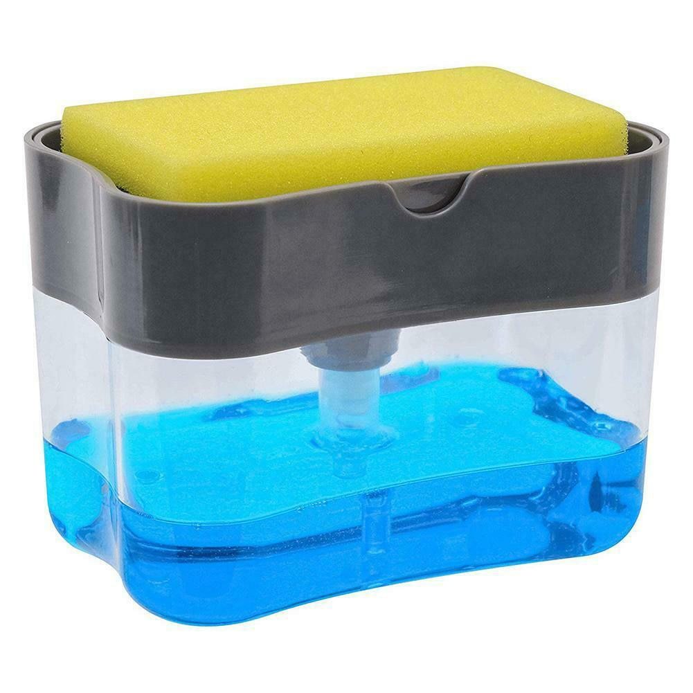 Jual Kotak Dispenser Sabun Cuci Piring Hand Push Sponge - O933 | Shopee ...