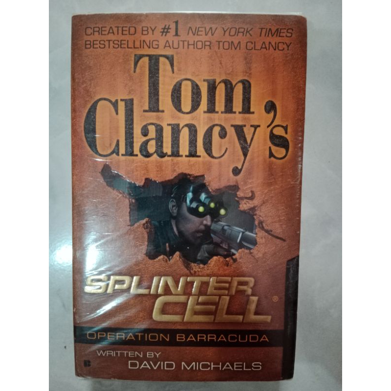 Jual Novel Import original Splinter Cell Operation Barracuda by Tom ...