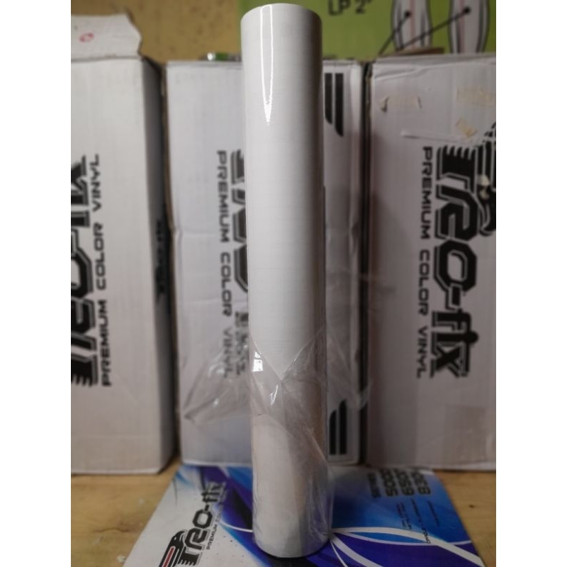 Jual STIKER SKOTLET TRANSPARAN PUTIH panjang 1meter lebar 45cm | Shopee ...