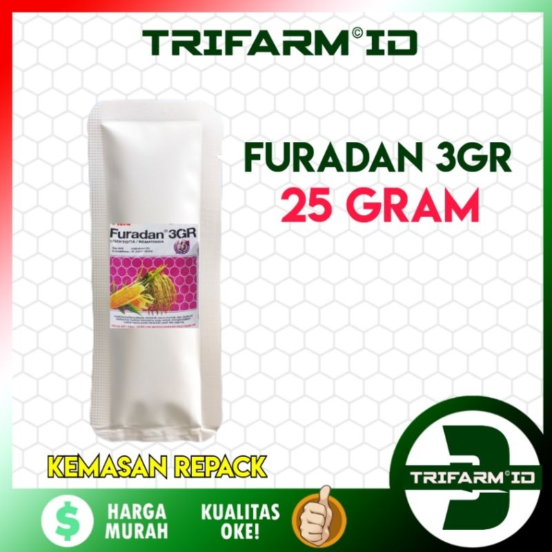 Jual TRIFARM 25 Gram Insektisida Furadan Nematosida | Shopee Indonesia