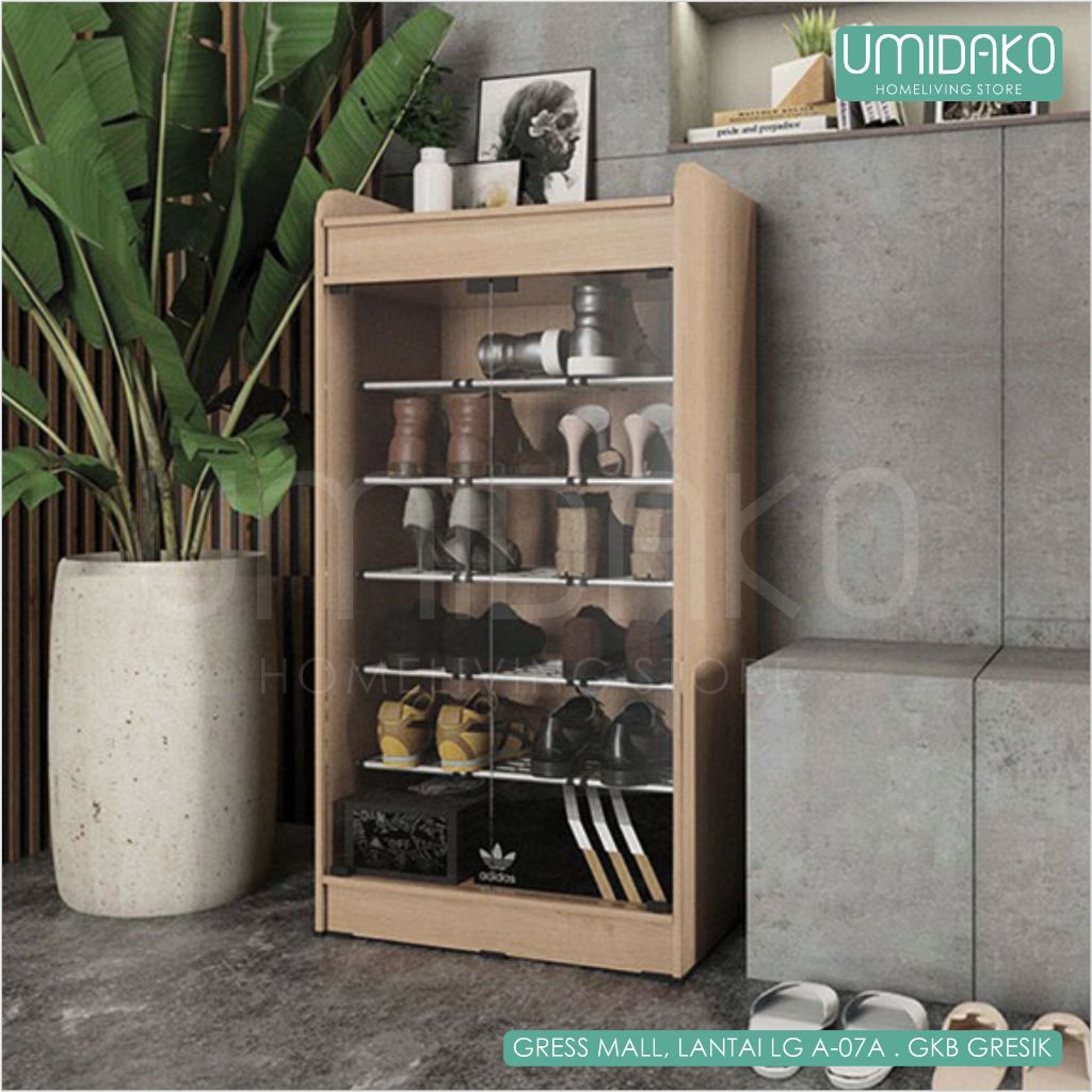 Jual RAK SEPATU SPIN 60 SONOMA OAK / LEMARI SEPATU SPIN 60 / LEMARI ...