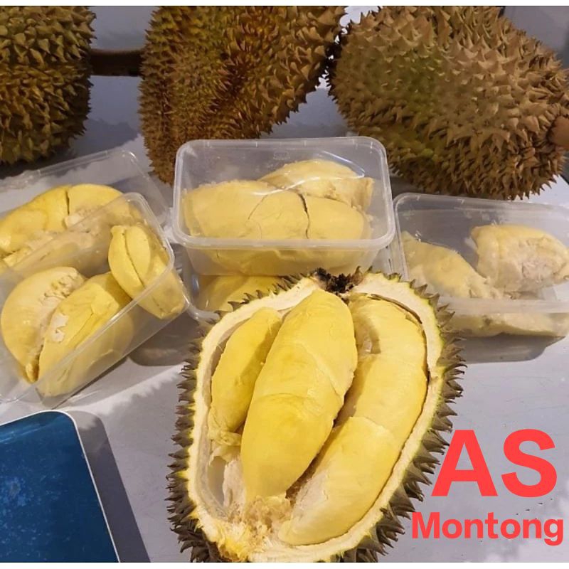 Jual Durian Monthong Kupas 500gram / Durian Kualitas Premium Khusus Istan Grab/Gojek | Shopee ...