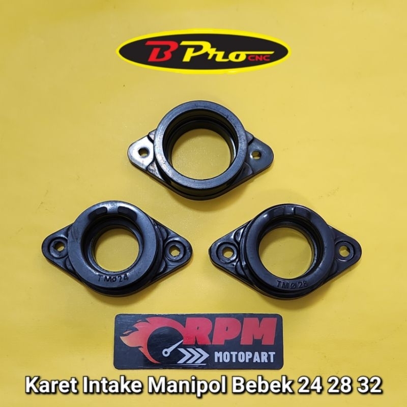 Jual Karet Intake Intek Manipol Manifold BPro Bebek 24 28 32 Original BPro B Pro Original ...