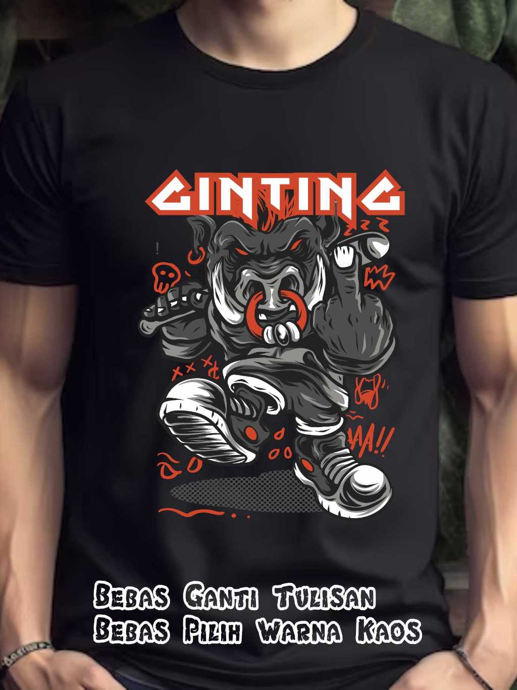 Jual | KAOS KARO | Desain kaos Marga GINTING PART 2 | Bisa Ganti ...