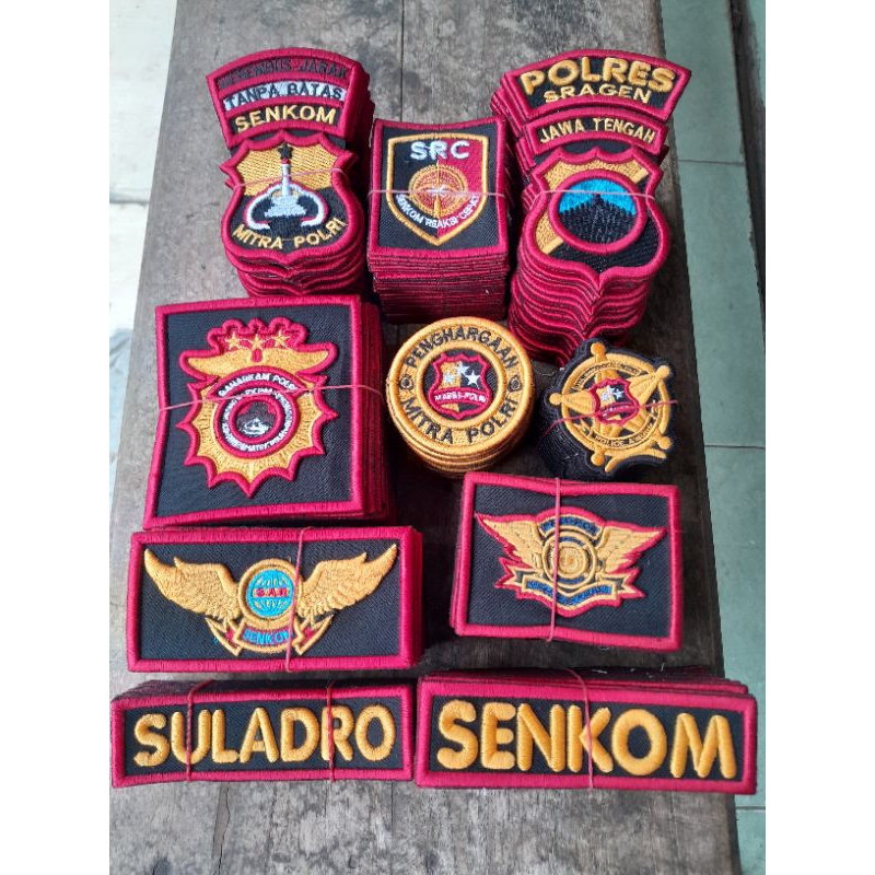 Jual logo senkom pul set timbul 3D | Shopee Indonesia