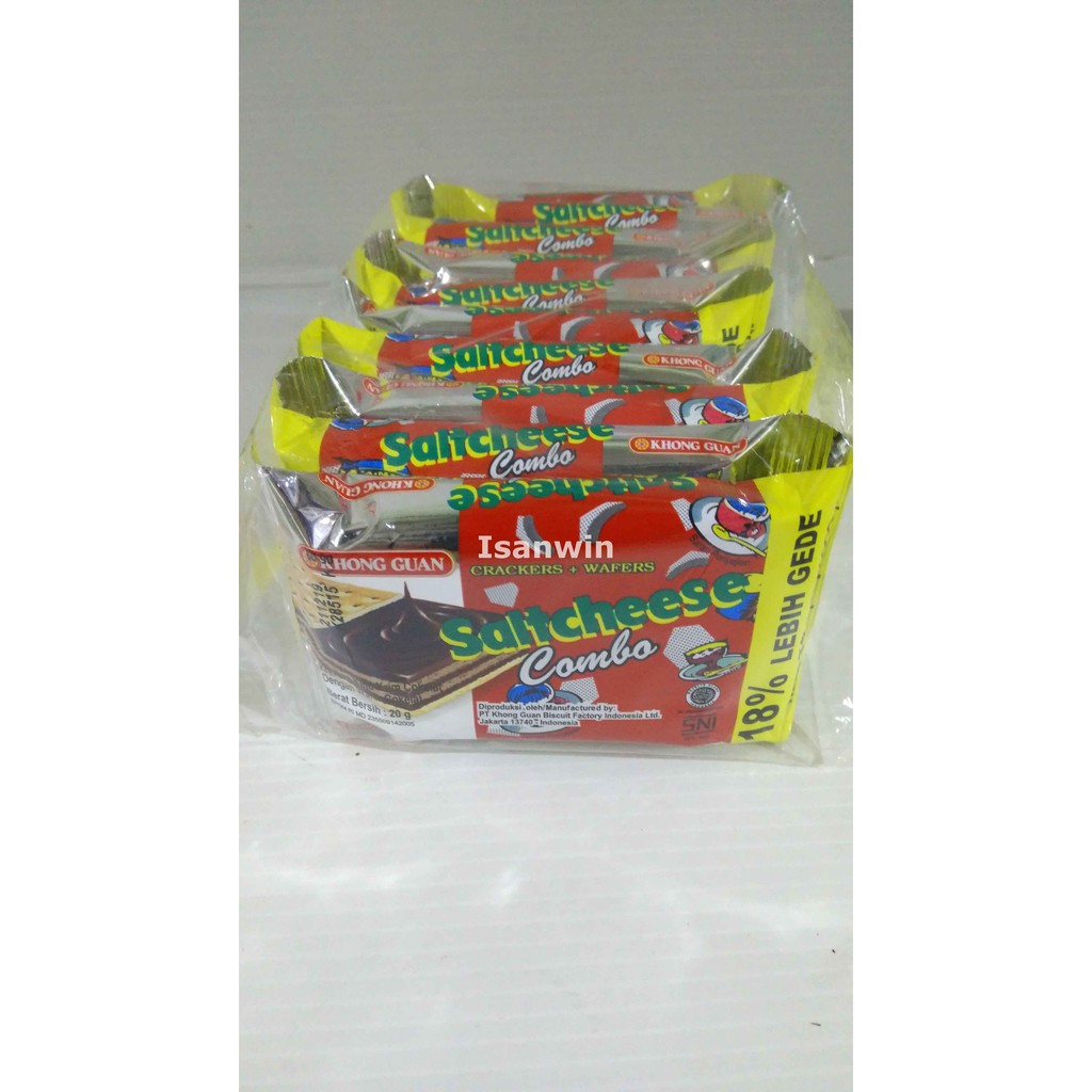 Jual 2Xbtygneal Sakha Snack ) (Rcg) Saltcheese Combociz Khong Guan (10 ...