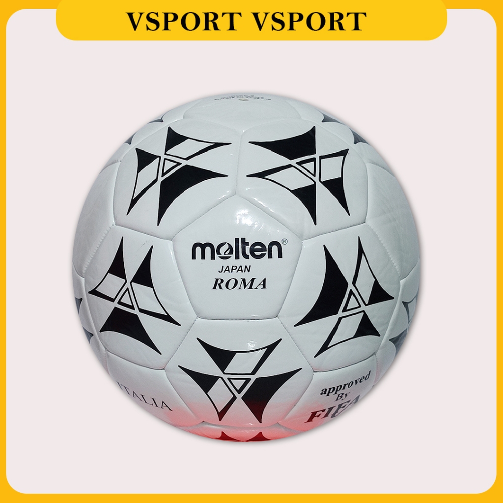 Jual VSPORT BOLA SEPAK MOLTEN ORIGINAL JAPAN ROMA ITALIA SIZE 5 (FREE POMPA,PENTIL & JARING ...