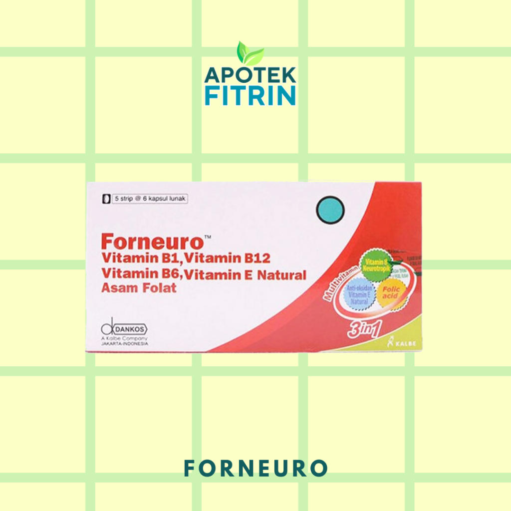 Jual FORNEURO STRIP 6 KAPSUL | Shopee Indonesia