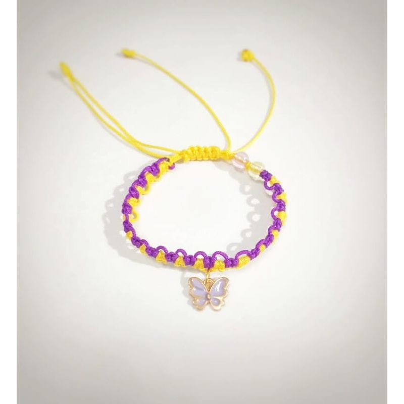 Jual Clear Sky Bracelet- Gelang Macrame Handmade | Shopee Indonesia