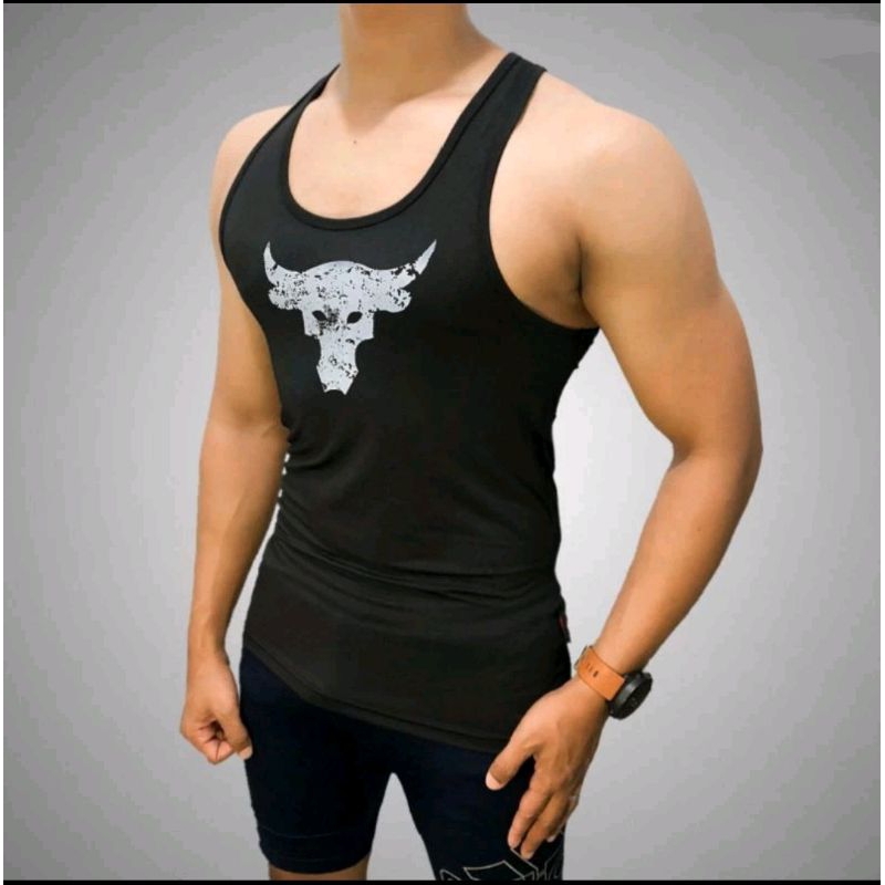 Jual Singlet pria Gym Body fit | Shopee Indonesia