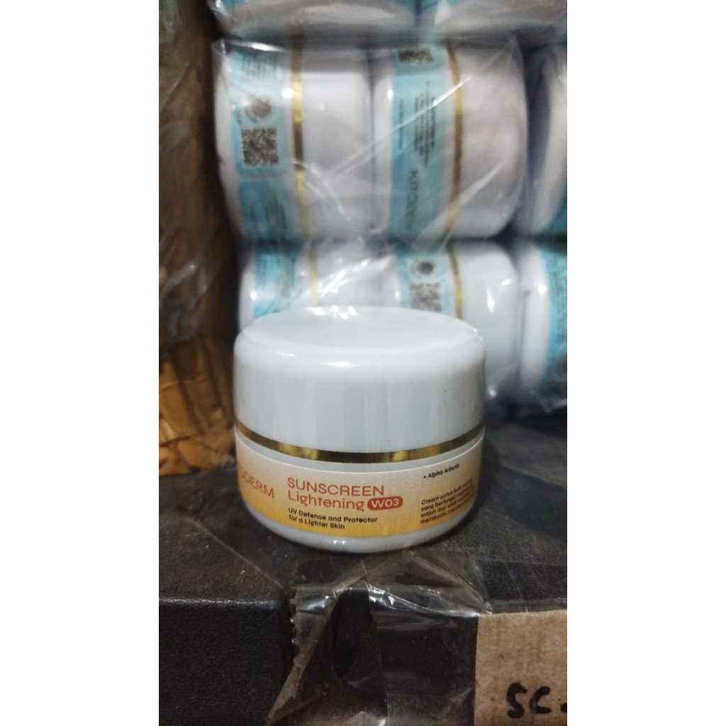Jual KITODERM SUNSCREEN LIGHTENING W03 BPOM (warna kuning) | SUNSCREEN ...