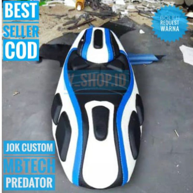 Jual Cover Sarung Kulit Jok Vixion Old Vixion New MBtech Custom Predator | Shopee Indonesia