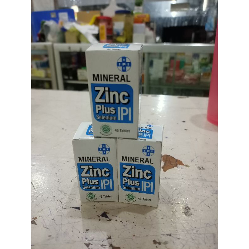 Jual Zinc Plus Selenium IPI 45tablet | Shopee Indonesia