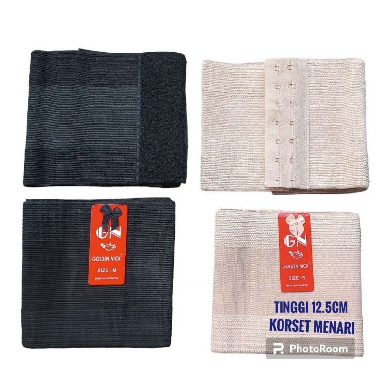 Jual Korset Stagen Menari Jaipong (12.5 cm) Pengait dan Perekat Golden ...