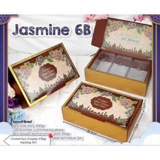 Jual Box Lebaran 3 toples 350gr persegi Panjang Box Lebaran Kue Kering ...