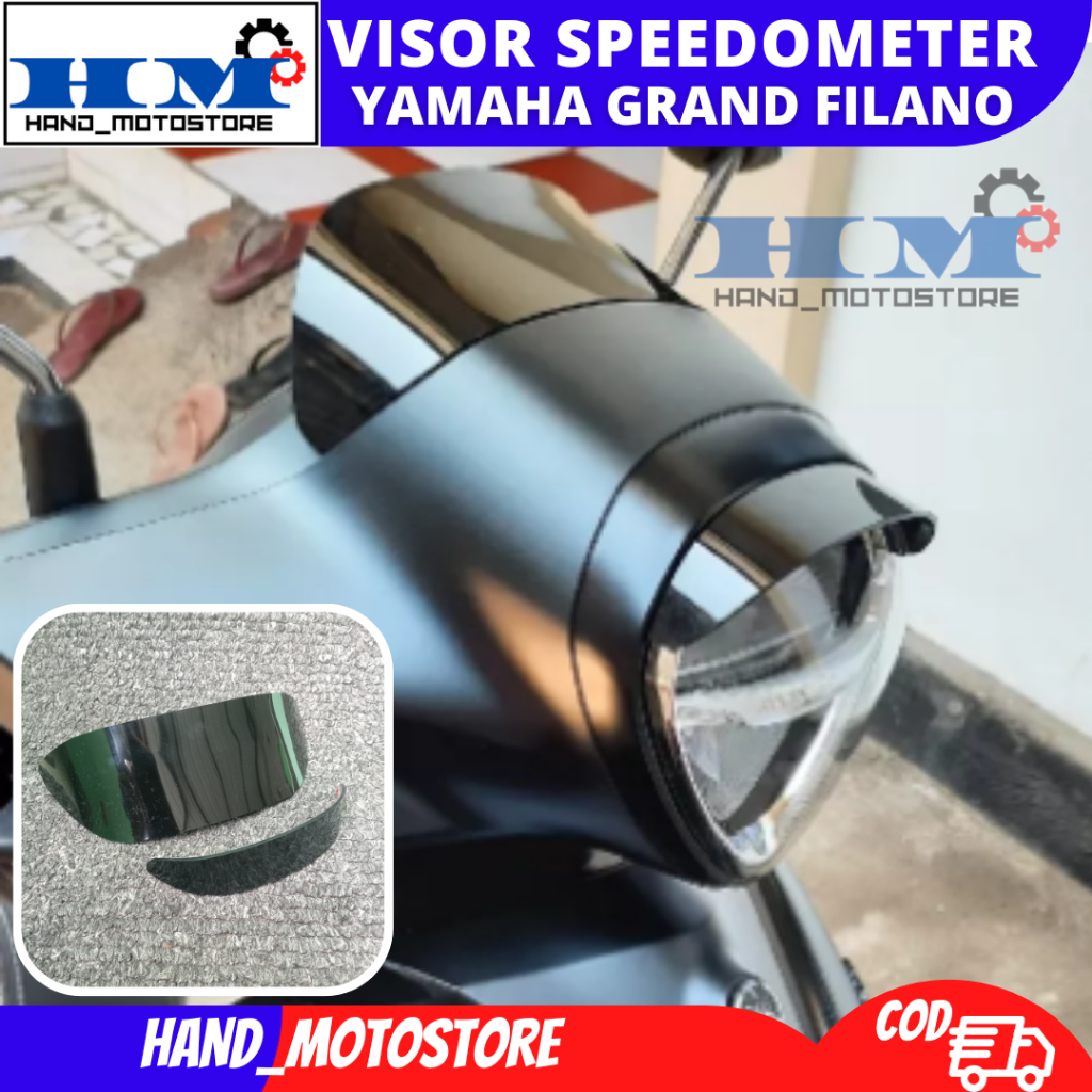 Jual [COD] VISOR SPEEDOMETER GRAND FILANO / TOPI PET YAMAHA GRAND ...