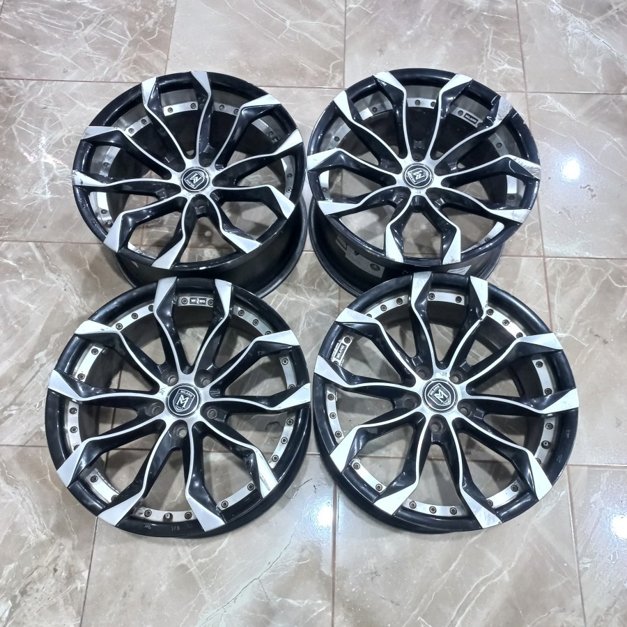 Jual velg mobil bekas MILANO ring 18 pcd 5x114,3 untuk rush terios ...