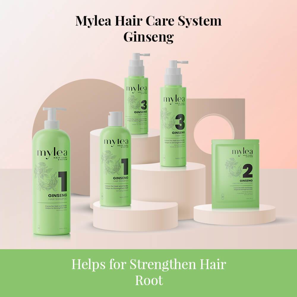Jual Mylea Hair Shampoo 200ml Ginseng / Anti Dandruff / Intensive ...