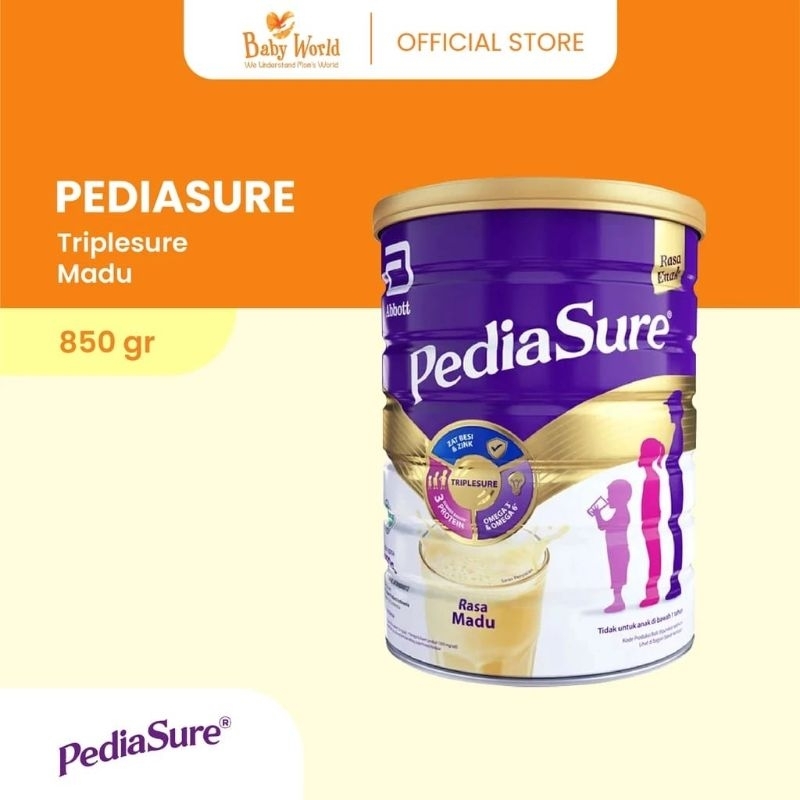 Jual Pediasure Susu Protein Anak 1-10 Tahun Susu Formula Triplesure 850 Gram | Shopee Indonesia