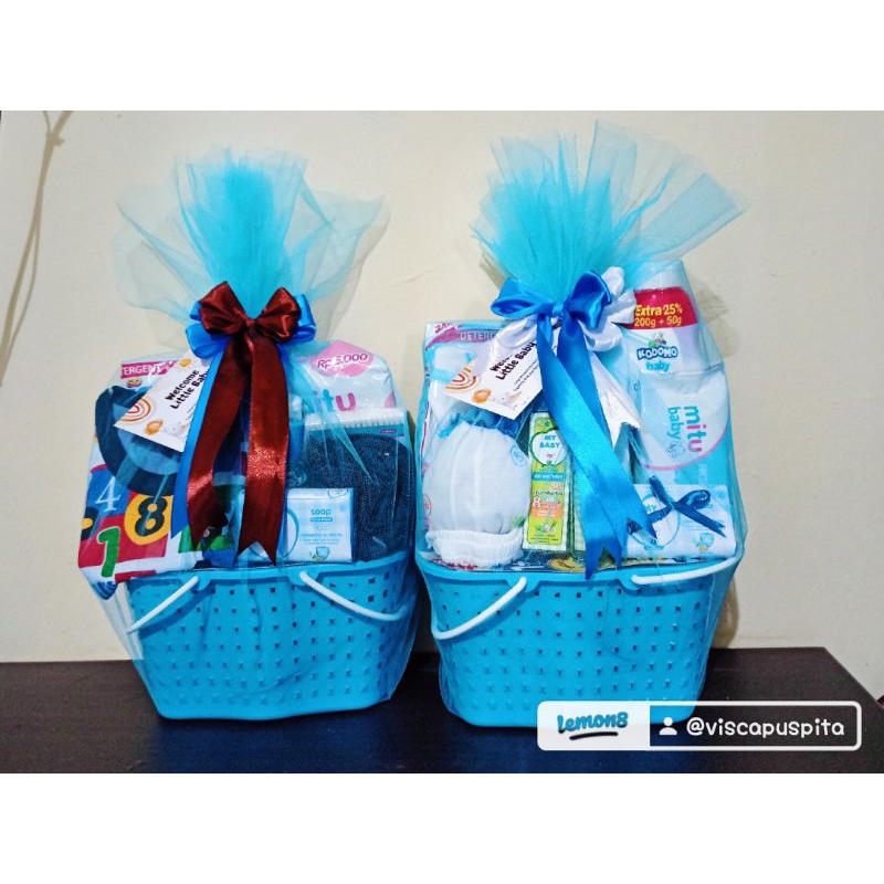 Jual Parcel Bayi Murah / Hampers Bayi Murah / Parcel Bayi Sabun Lengkap ...