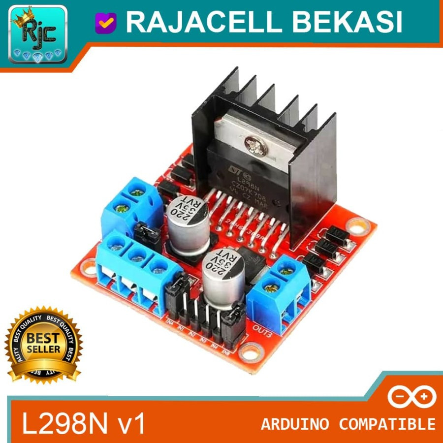 Jual L298N Motor Driver Module for Motor DC , Stepper , Servo Arduino ...